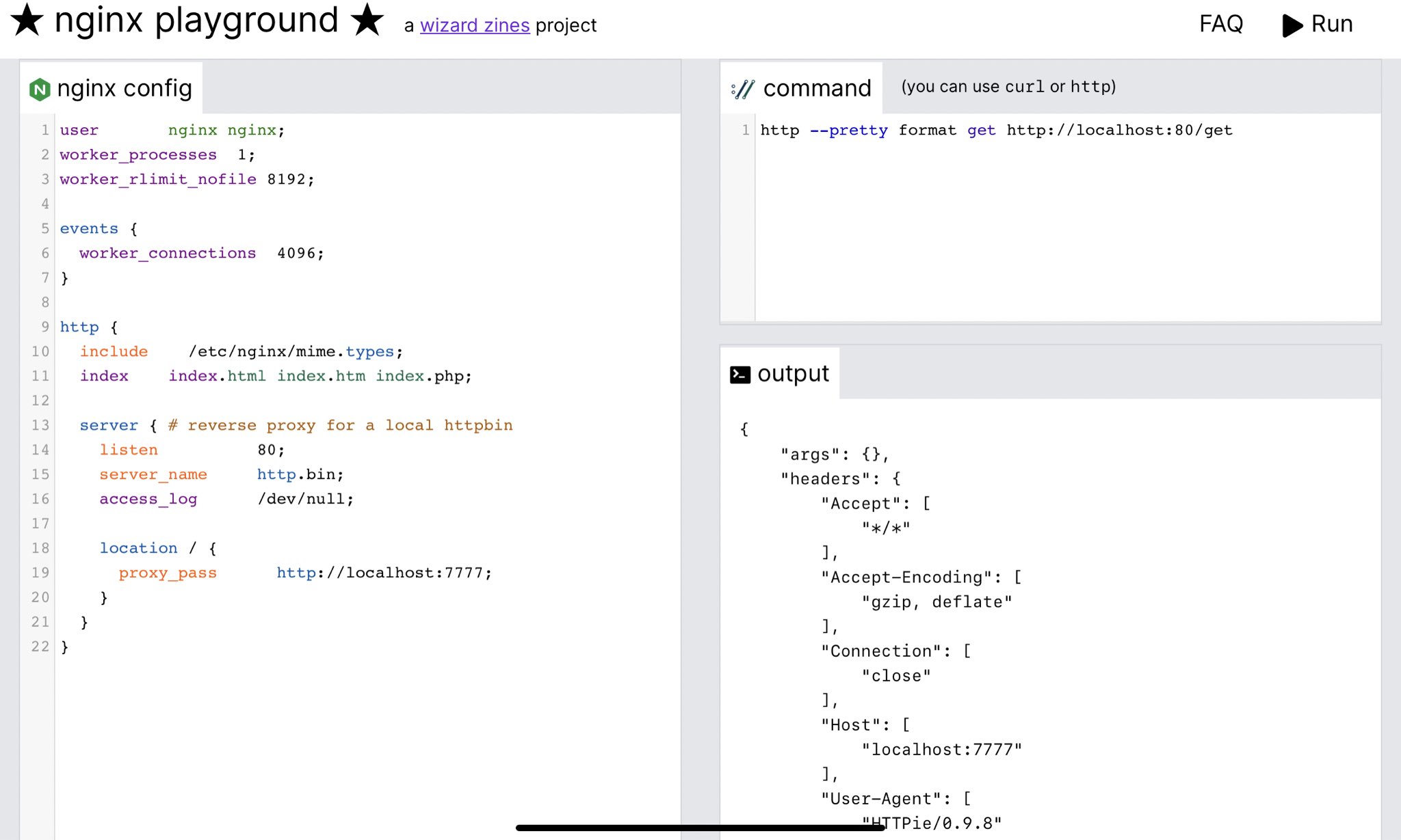 New Tool An Nginx Playground